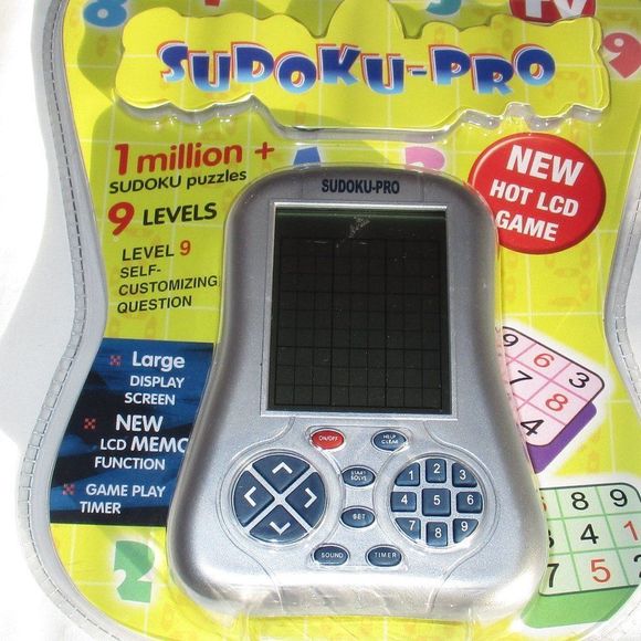 Sudoku-Pro | Video Games & Consoles | Sudokuprohandheld Electronic Game ...